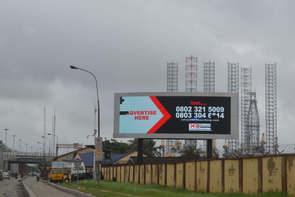 LED Billboard At CSM Bus Stop, Lagos - Optimum Billboards